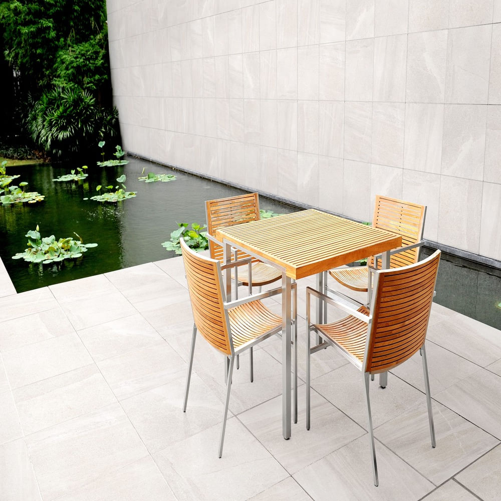 Piso Gres Porcelanico Sandstone White Matt 30x60 cms - AB Kupfer