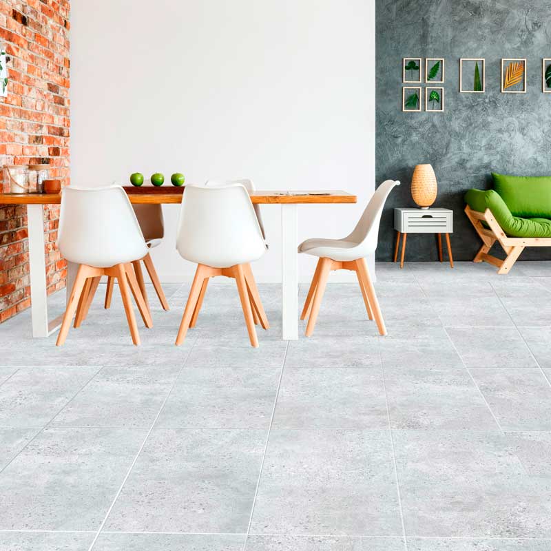 Piso Gres Porcelánico Polaris Silver 30x60 cm - AB Kupfer